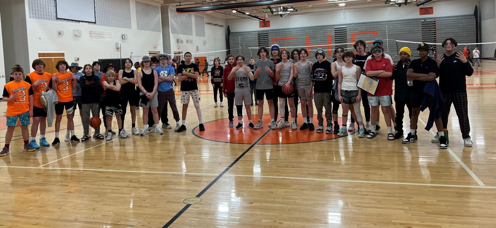 Boeckman Middle School students organize March Madness basketball games ...