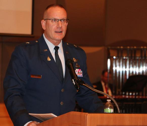 Love of country - Space Force leader gives keynote address about ...