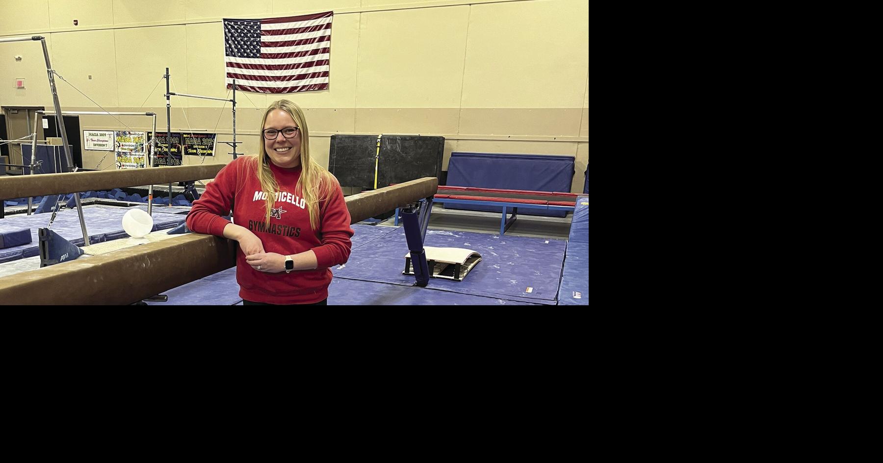Vaulting to the top, Lisa Moran begins 1st season as gymnastics coach ...