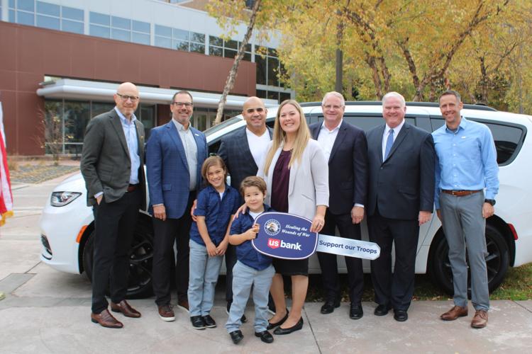 A Lakeville veteran receives a new car for his service in the U.S ...