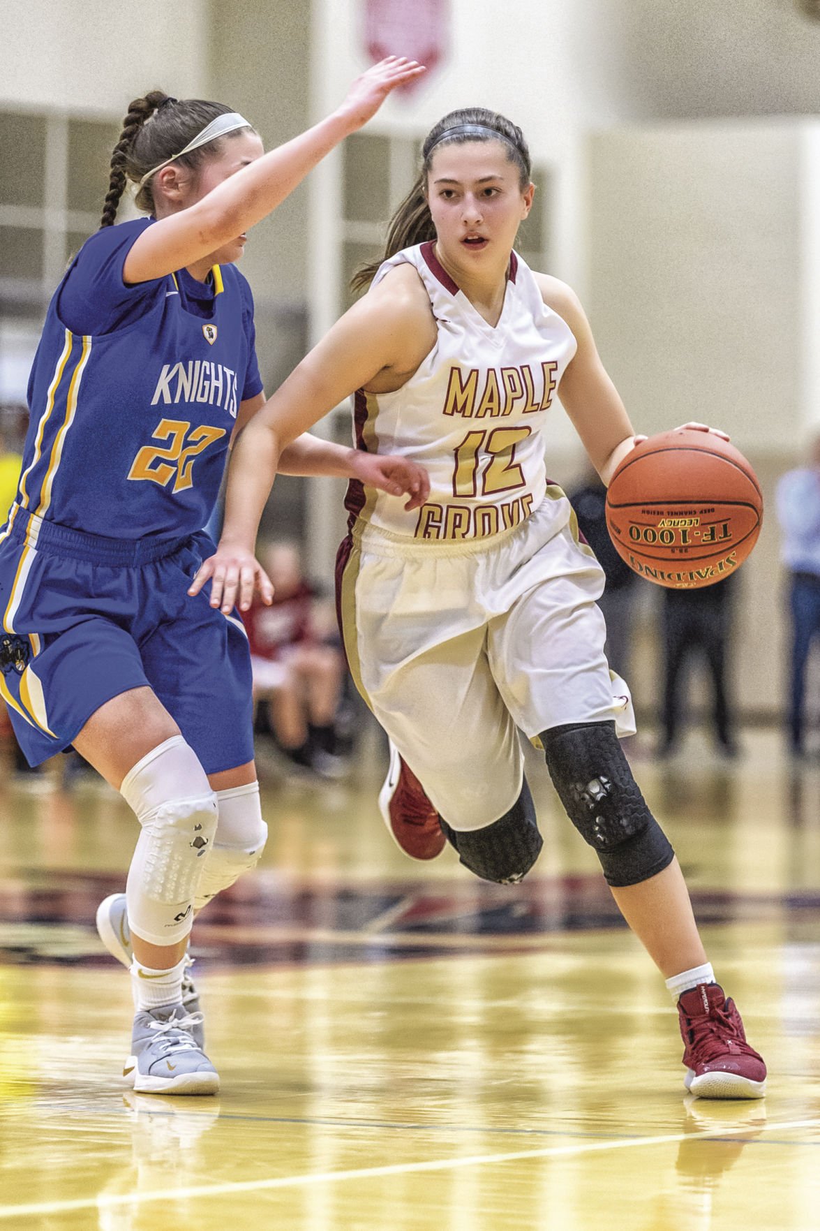 Maple Grove girls defeat STMA to repeat as Section 8 basketball champs ...