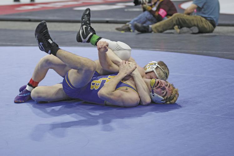 Shockman earns third at first state wrestling meet | County News Review ...