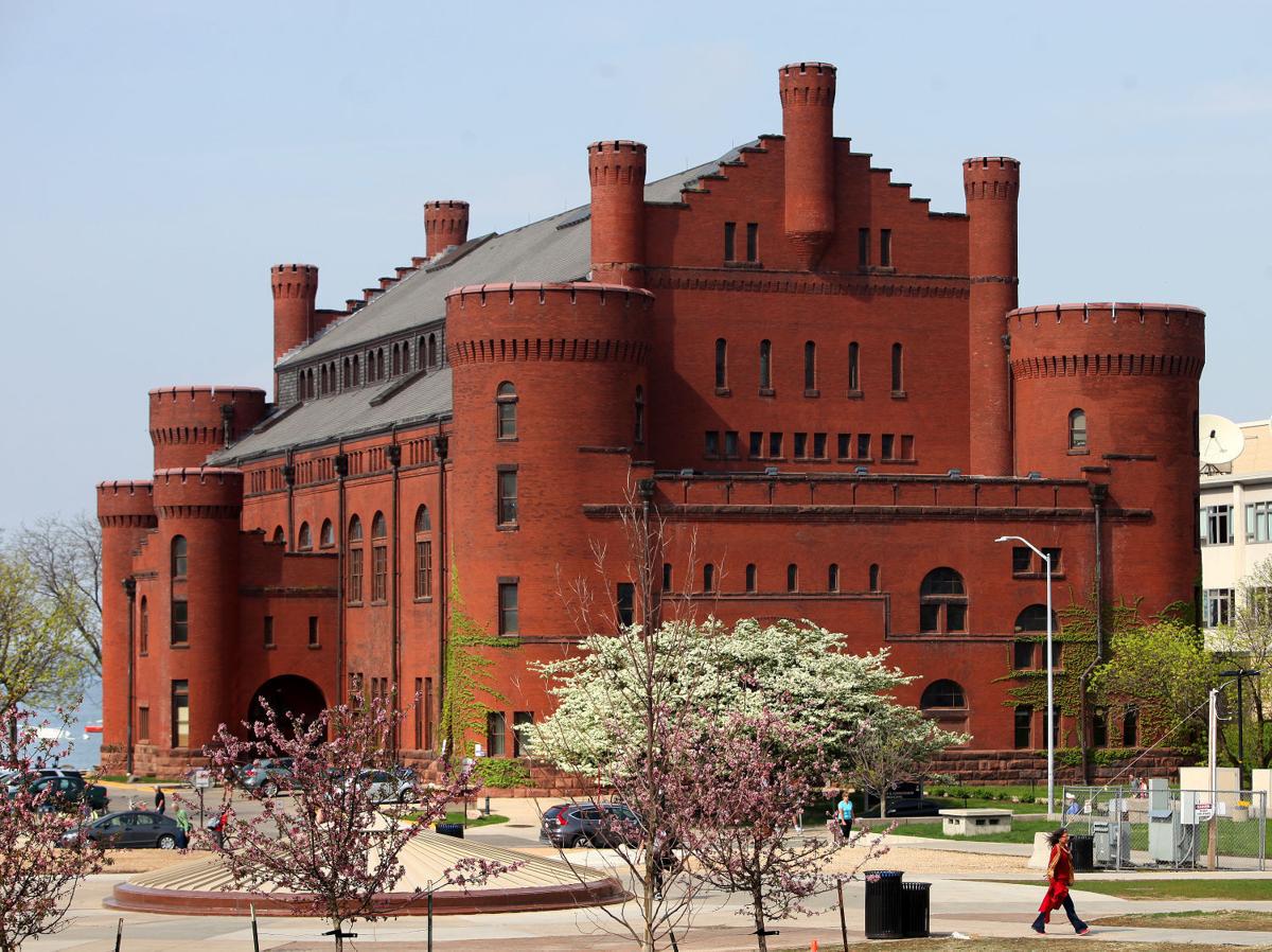 Science Hall. A building so punctual, it has a period after its name ...