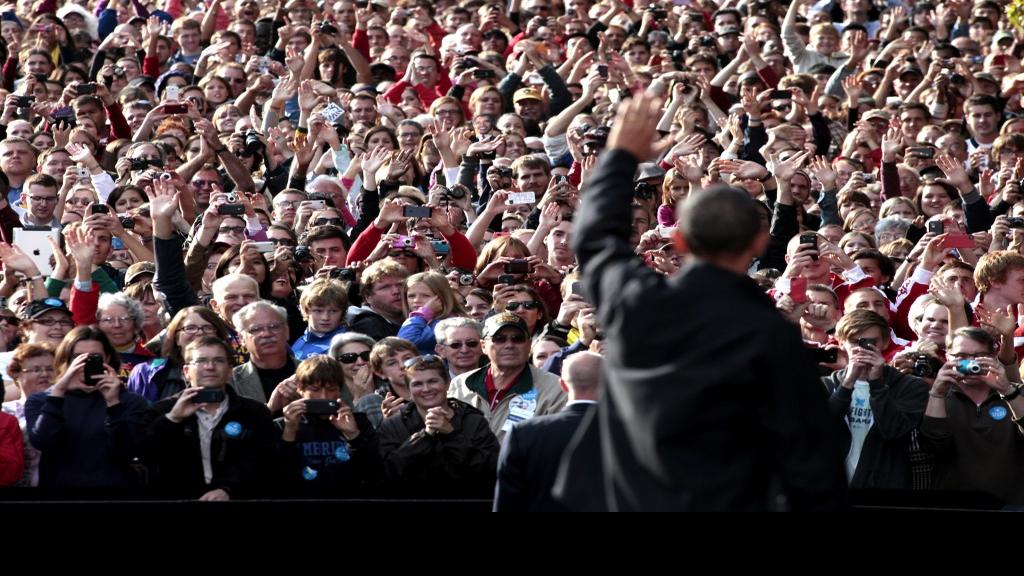 Photos: Obama rally in Madison | Wisconsin Elections | host.madison.com