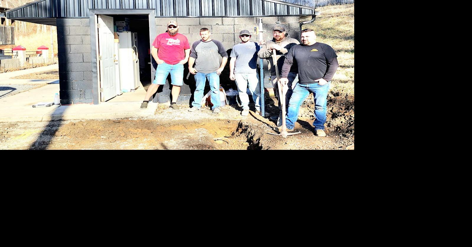 Saxton contractors add restroom at field | Local | huntingdondailynews.com
