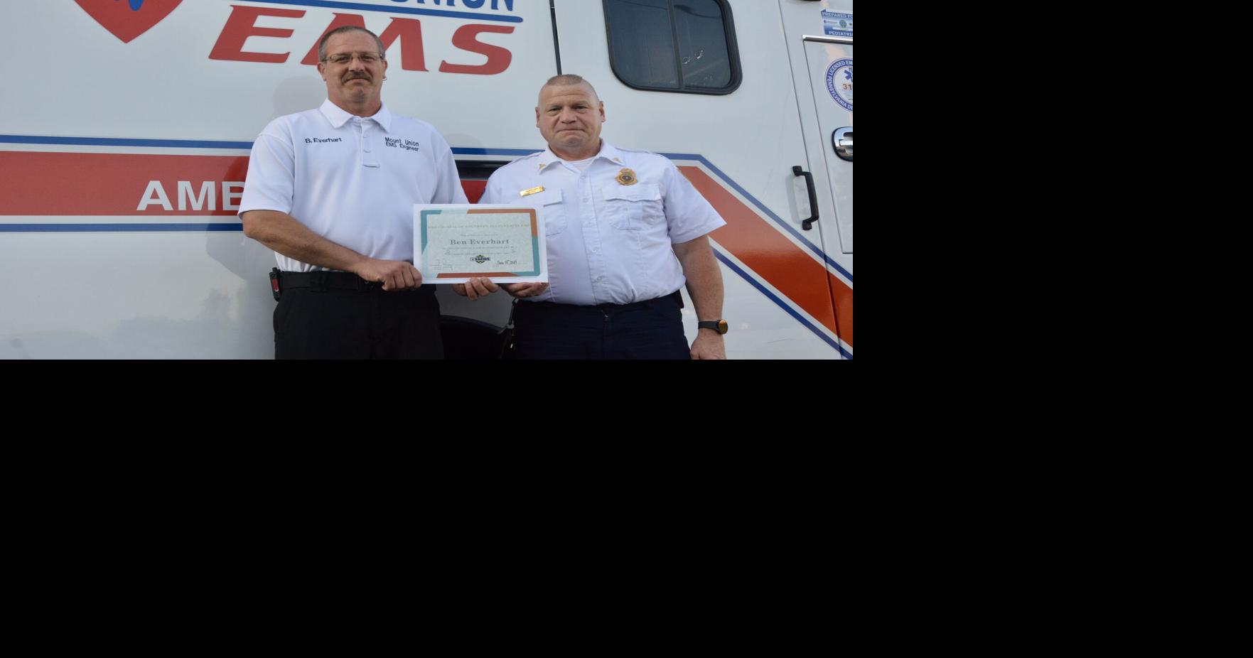 EMS crew honored after Shirley Twp. call | Local | huntingdondailynews.com