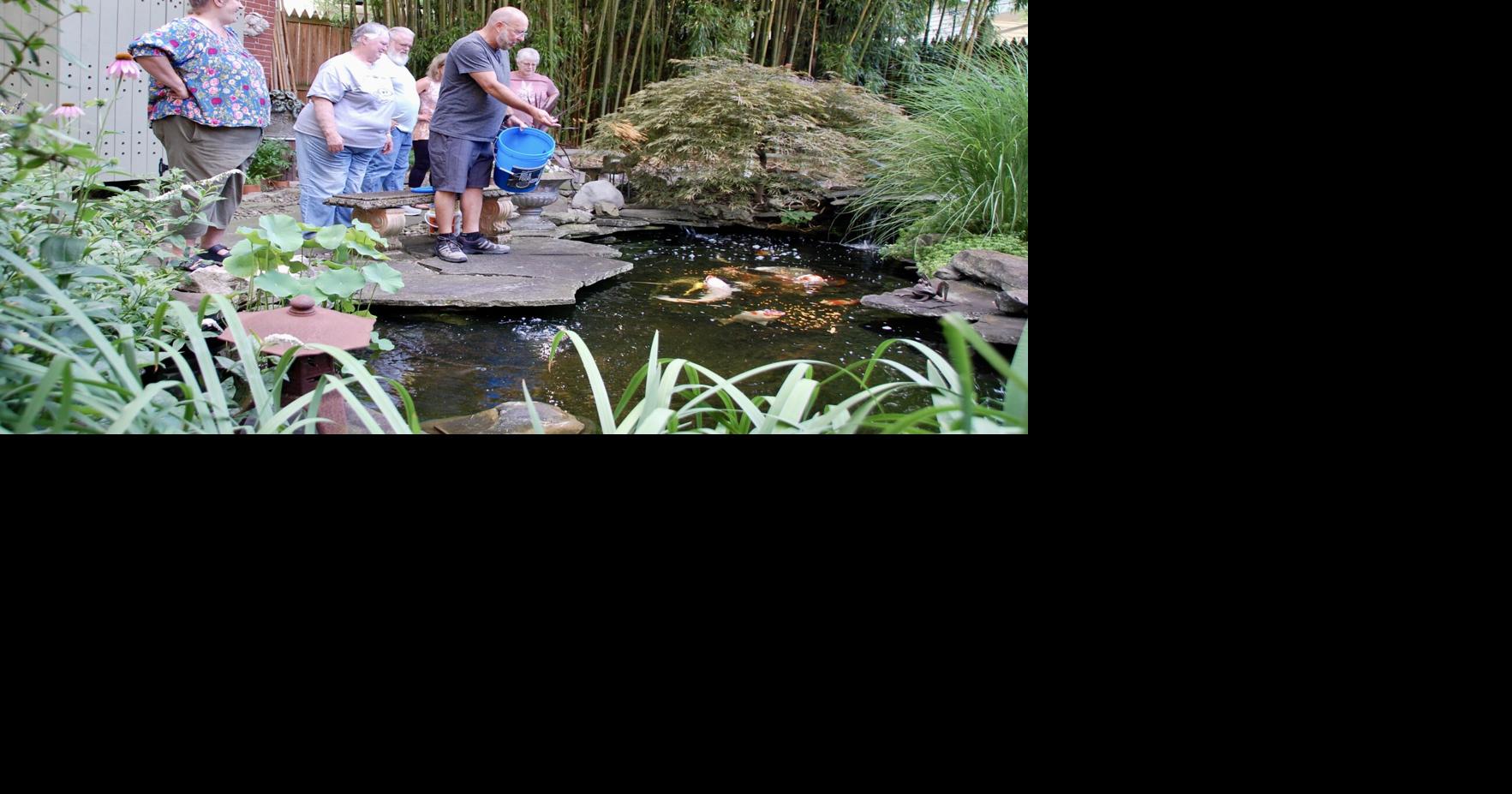 Fish greet garden tour guests | Local | huntingdondailynews.com