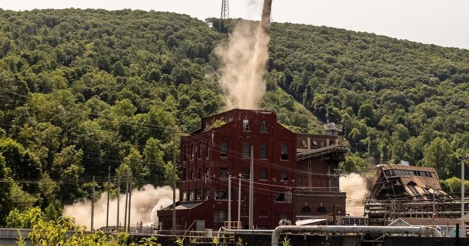 Paper mill says goodbye to smokestack | News | huntingdondailynews.com