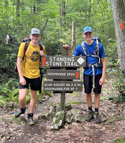 Teens hike portion of trail | Local | huntingdondailynews.com