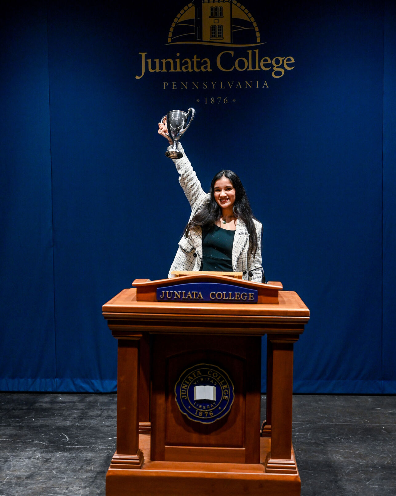 Juniata student champions human-centered leadership in Bailey victory ...