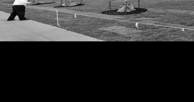 Trees planted at former Joe Paterno statue site | | huntingdondailynews.com