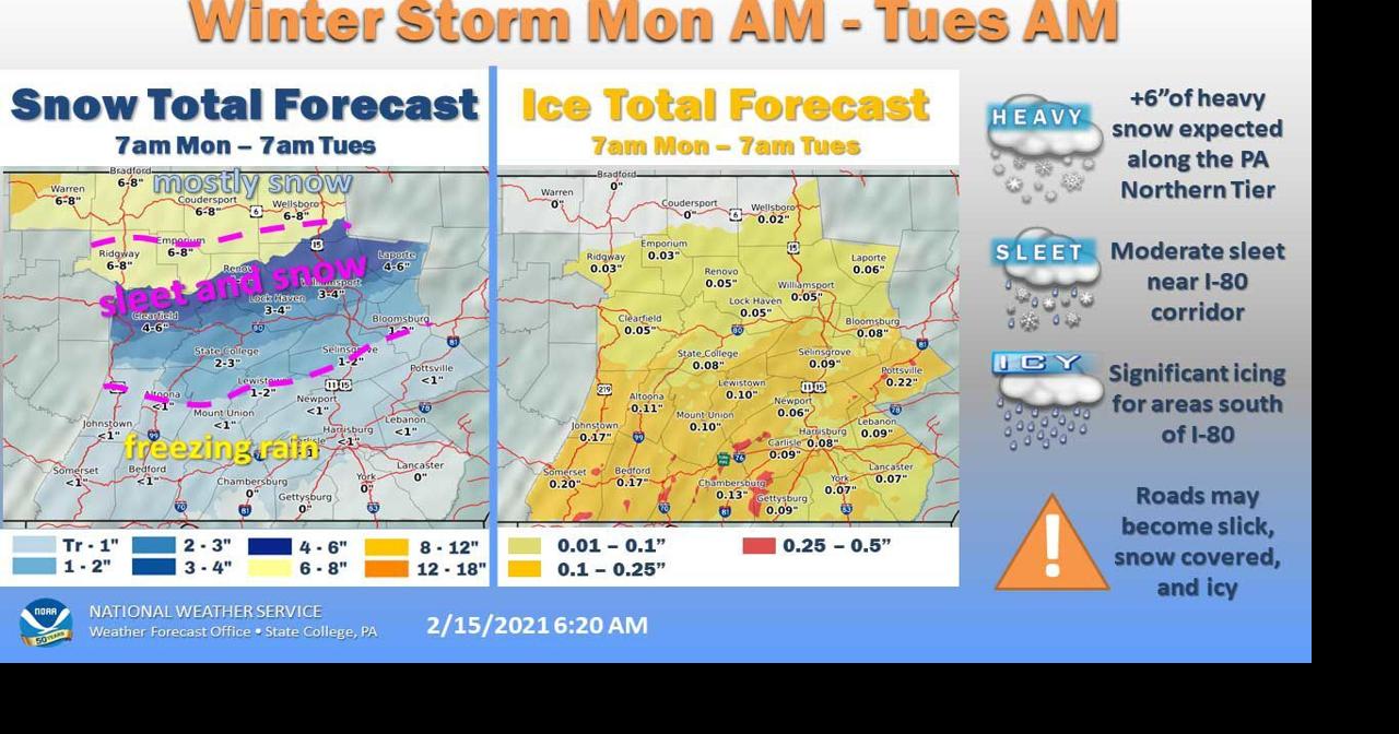 Active weather continues | Local | huntingdondailynews.com