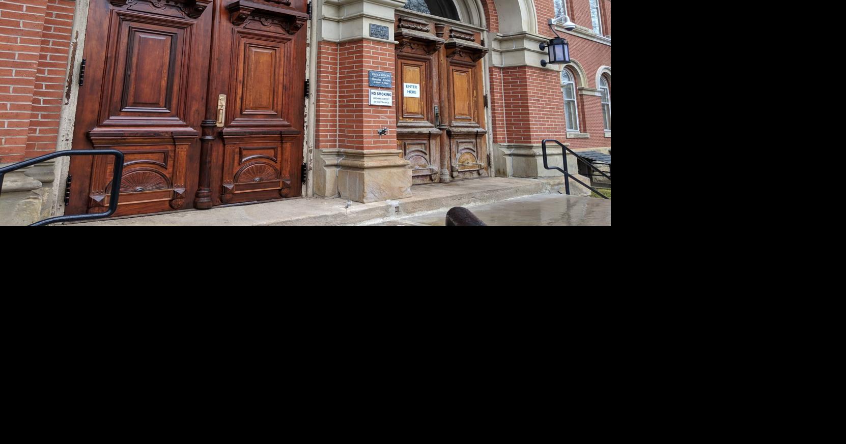 Courthouse doors undergo restoration | Local | huntingdondailynews.com