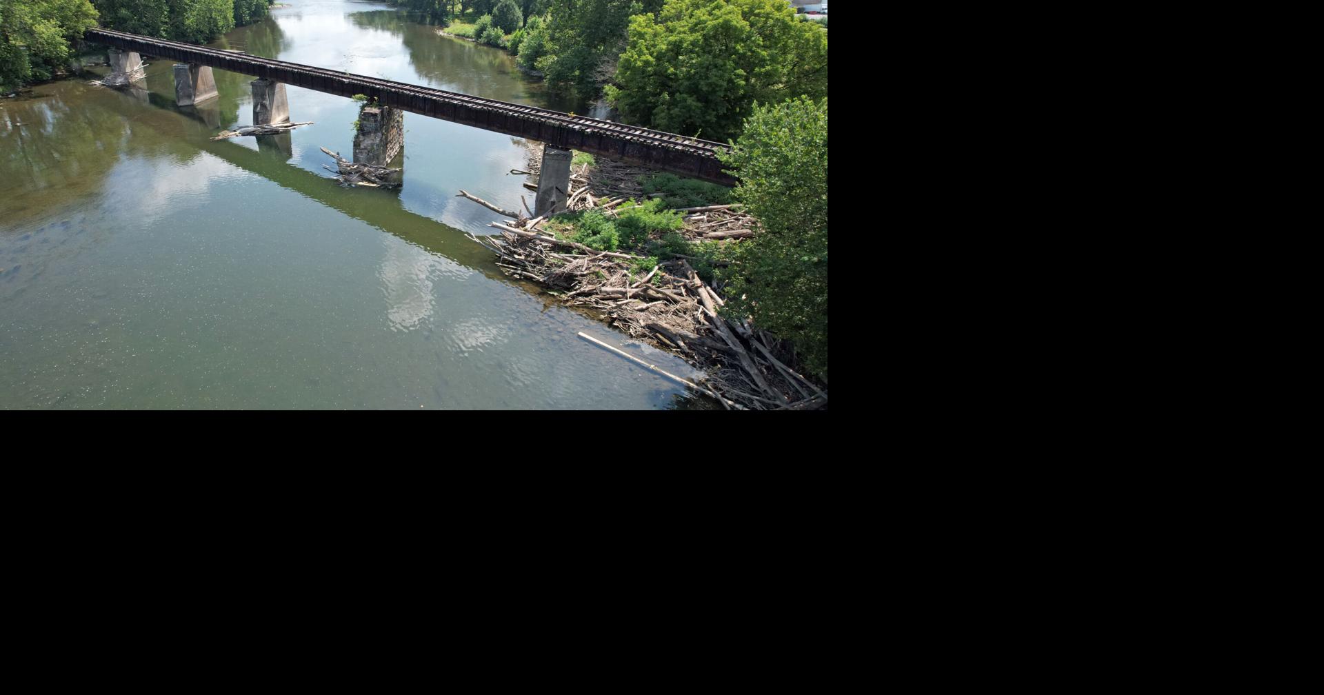 Responsibility of railroad trestle unclear | Local ...