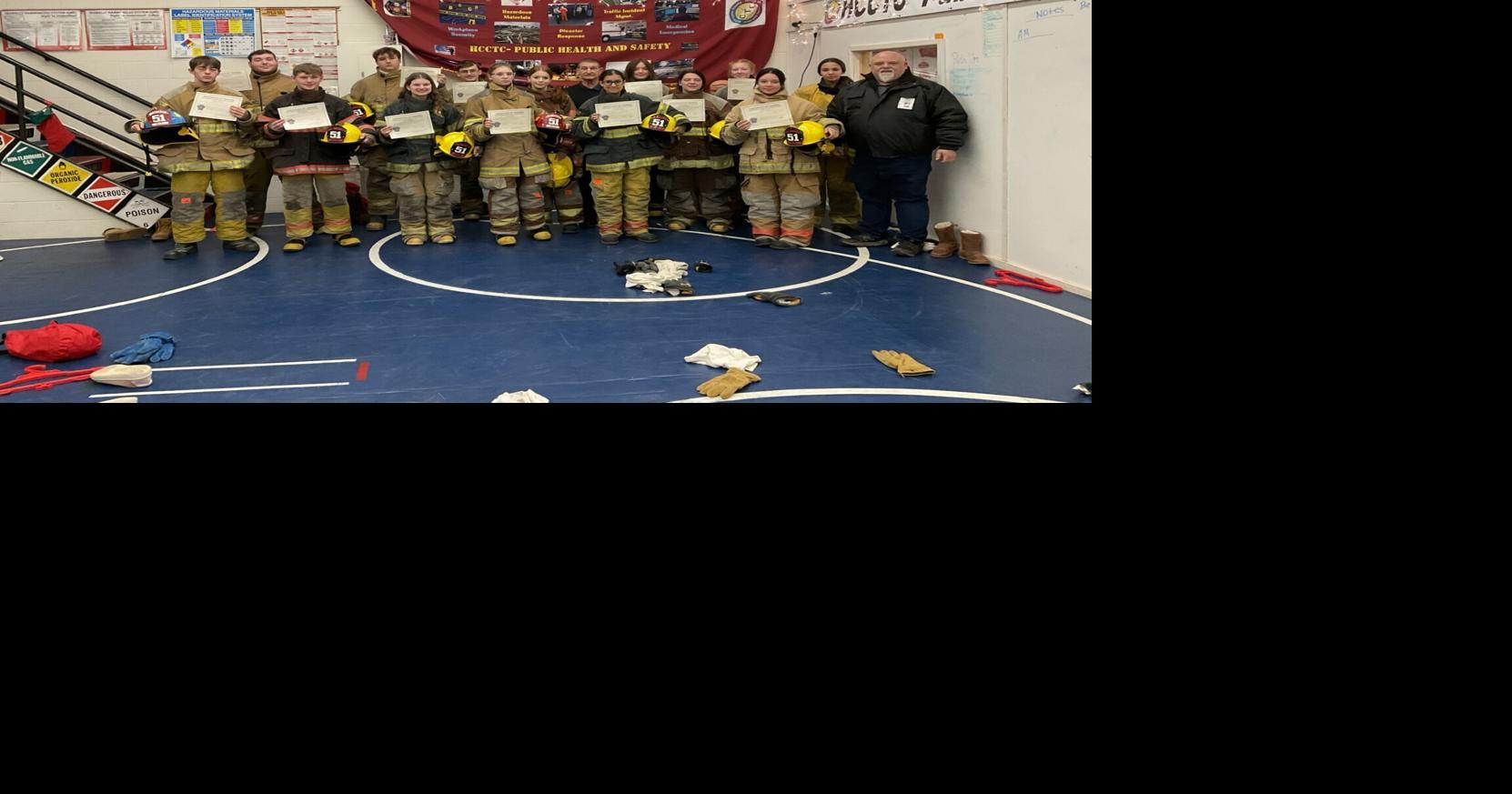 Students complete firefighter training | Local | huntingdondailynews.com