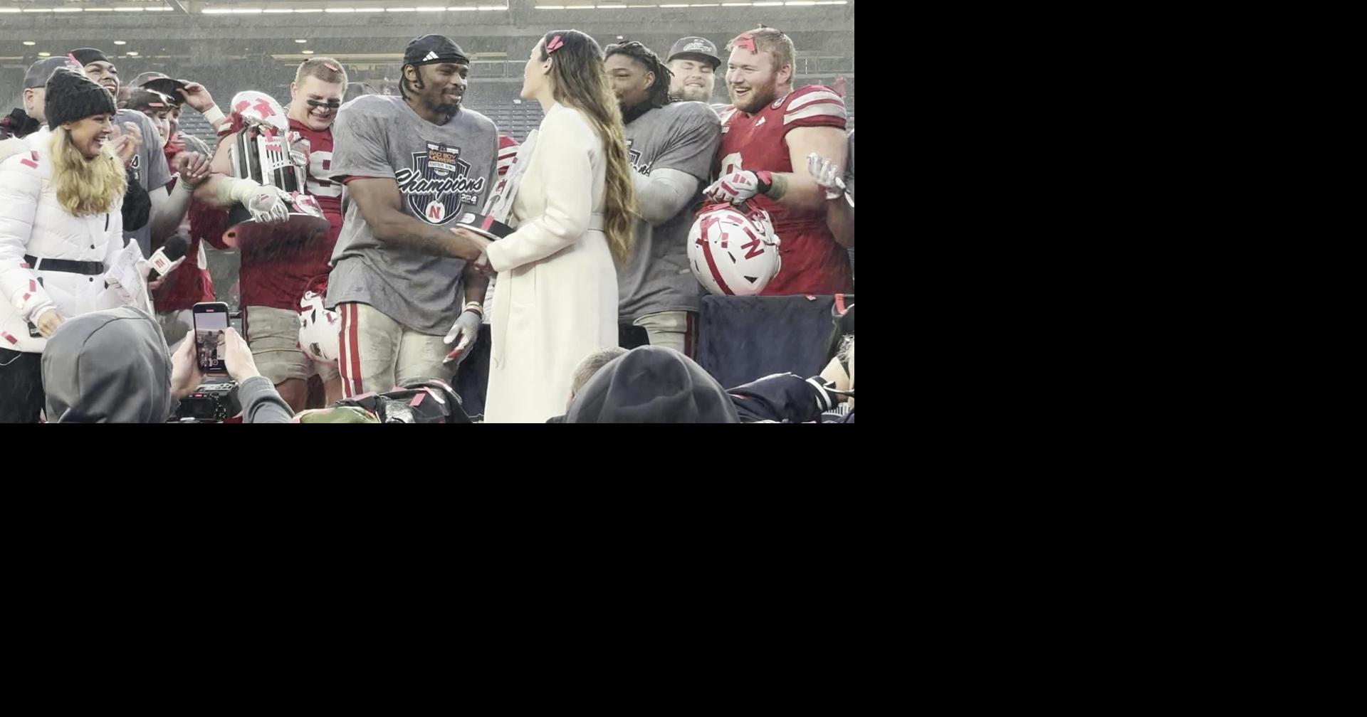 Nebraska's Rahmir Johnson named MVP of the Pinstripe Bowl