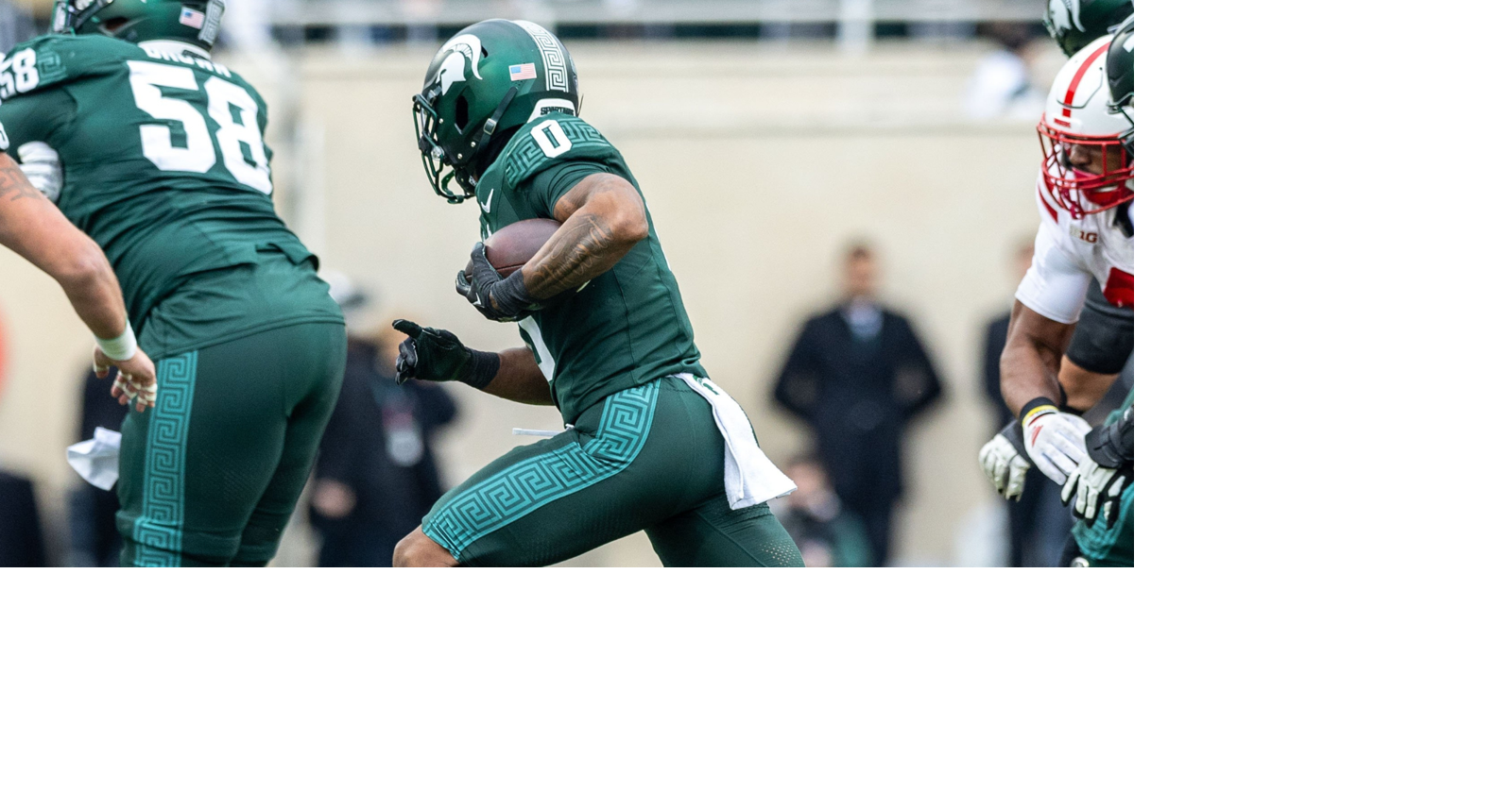 Receiver Alante Brown enjoys surprise play — a pass — against former ...