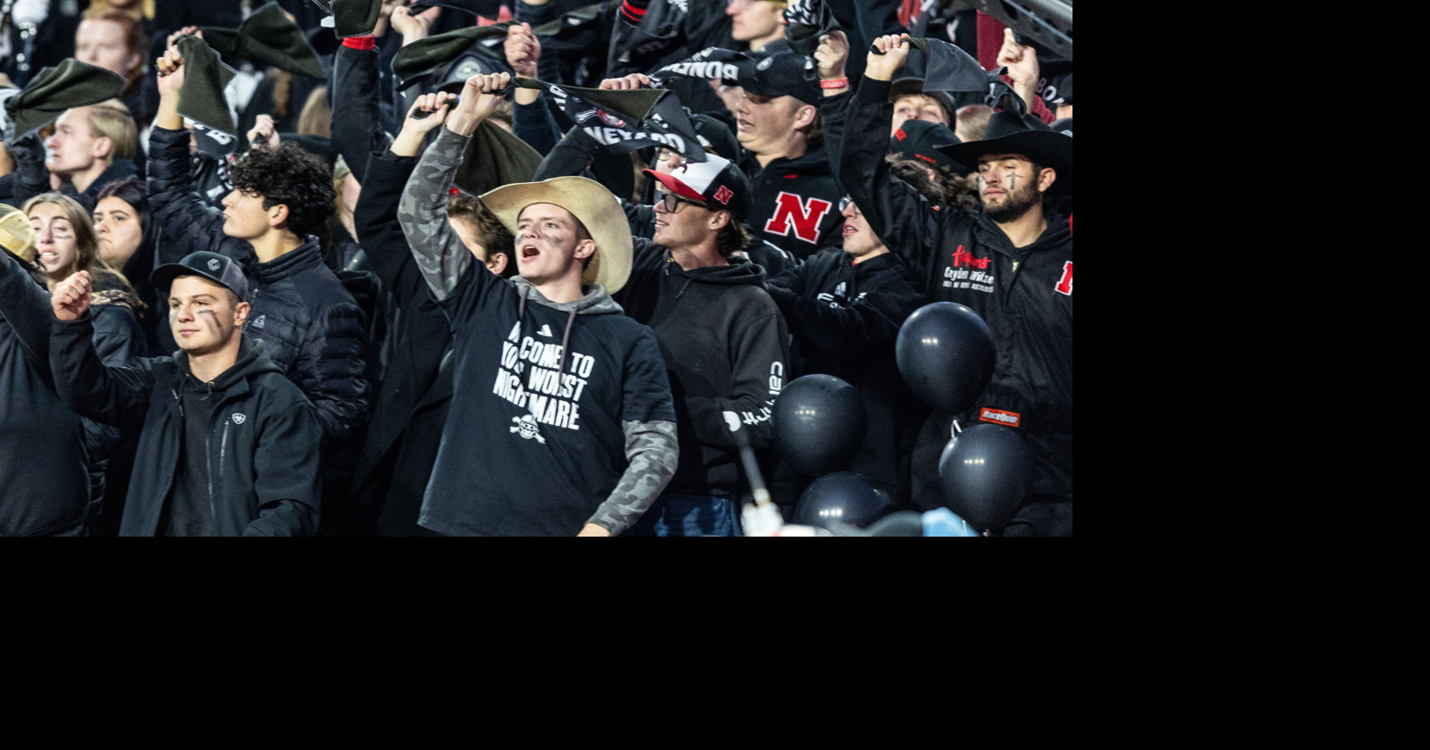 Husker fans black out Memorial Stadium for Nebraska vs. USC: 'There's just an energy'