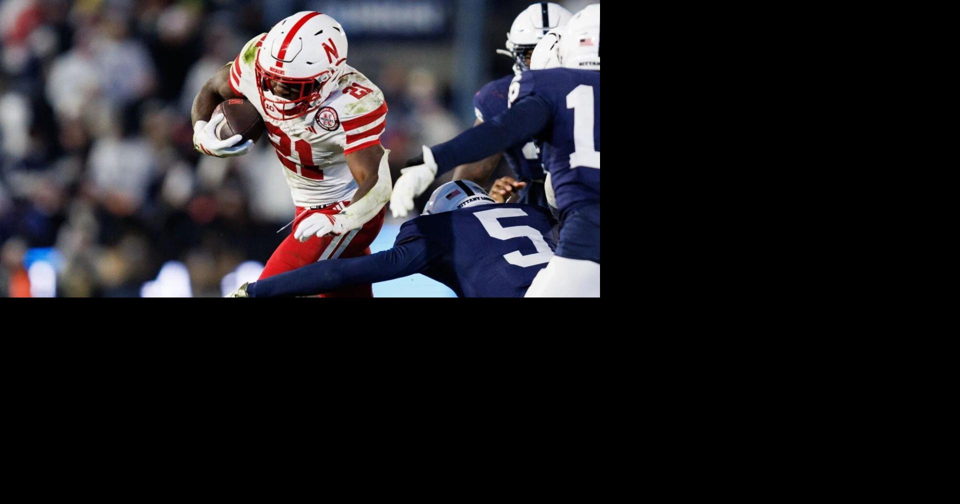 Nebraska's Emmett Johnson declares for the NFL draft