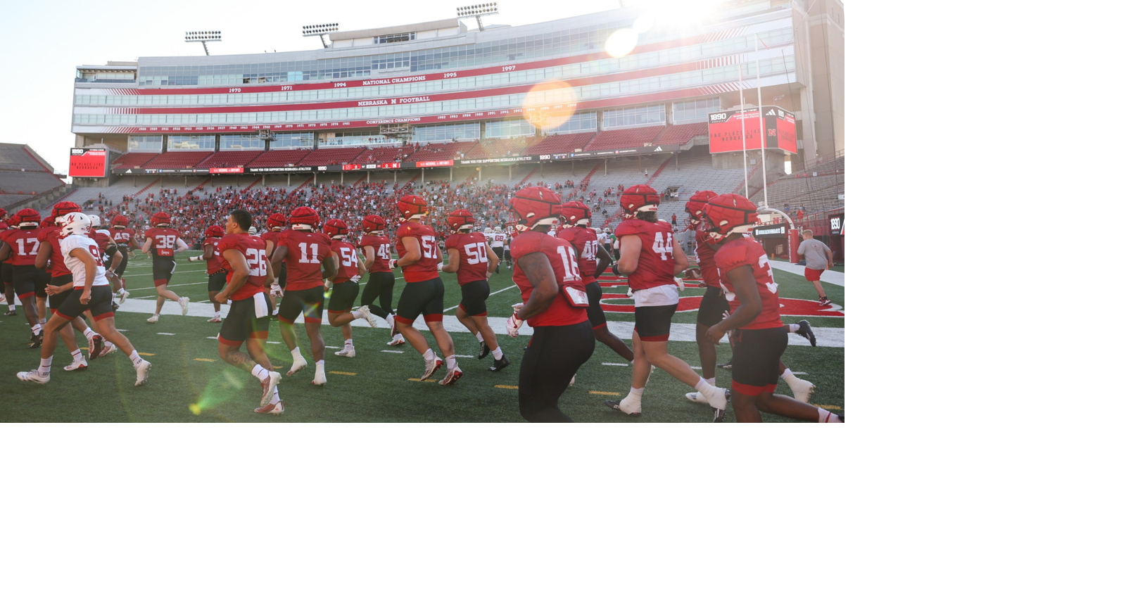 Nebraska is prepared and still polishing ahead of UTEP game