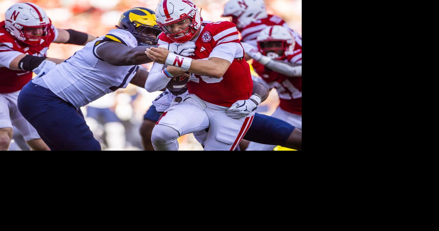 Husker Extra Points: Michigan pass rush wins the day, Nebraska's Hail Mary history