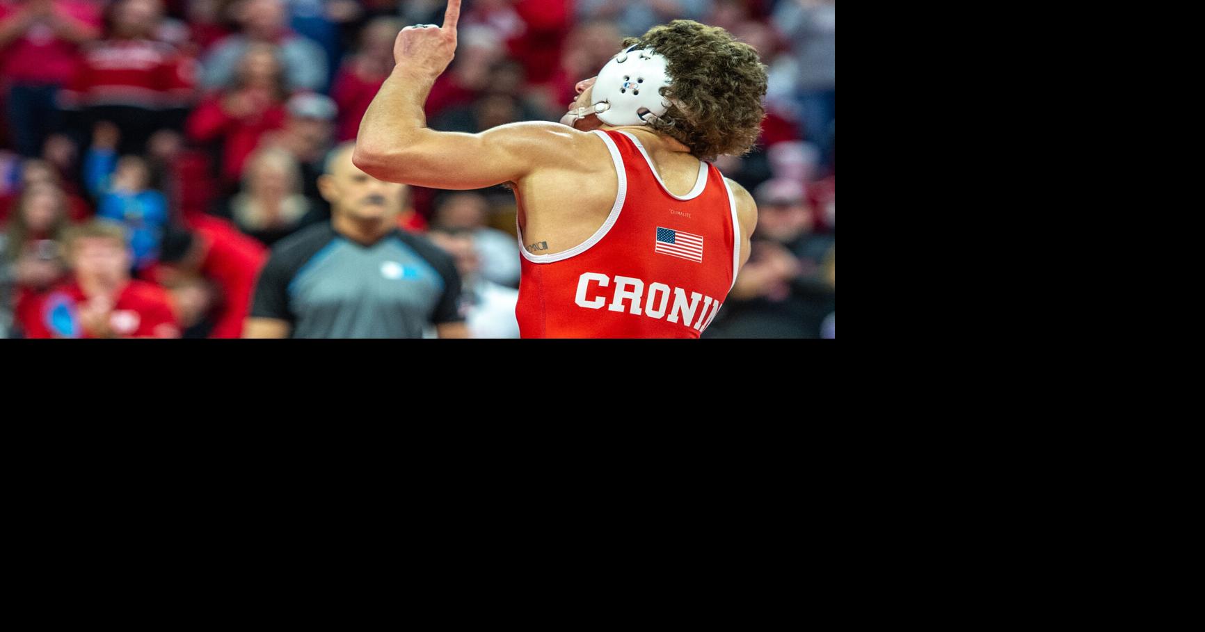 Nebraska's Liam Cronin earns Big Ten wrestler of the week award