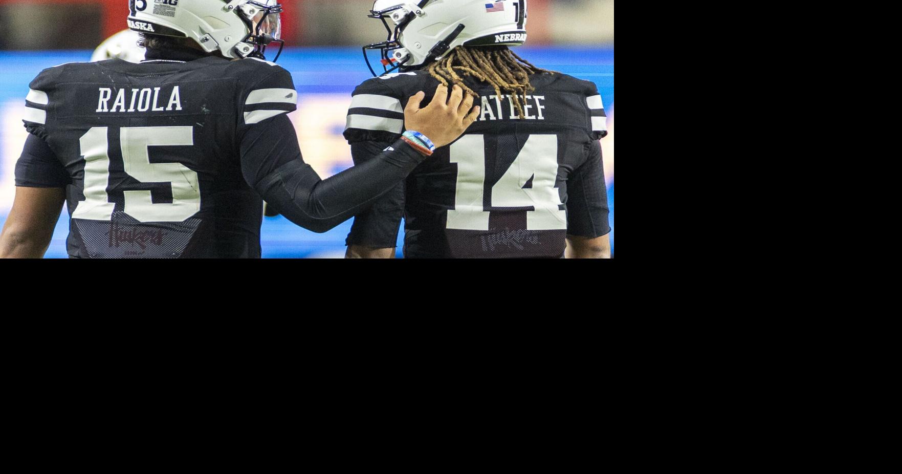 Nebraska players applaud freshman quarterback Lateef