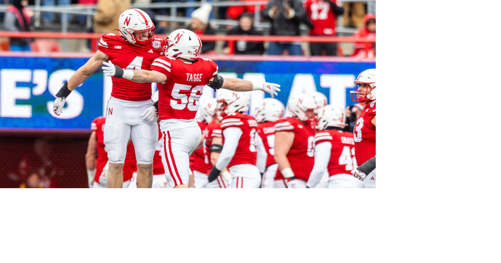 Nebraska had contributors all over at linebacker in 2023