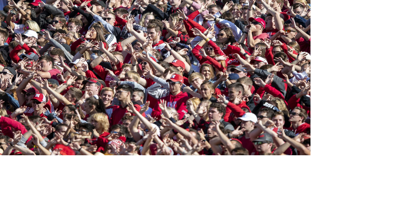 Nebraska's prioritizing its student section in renovations