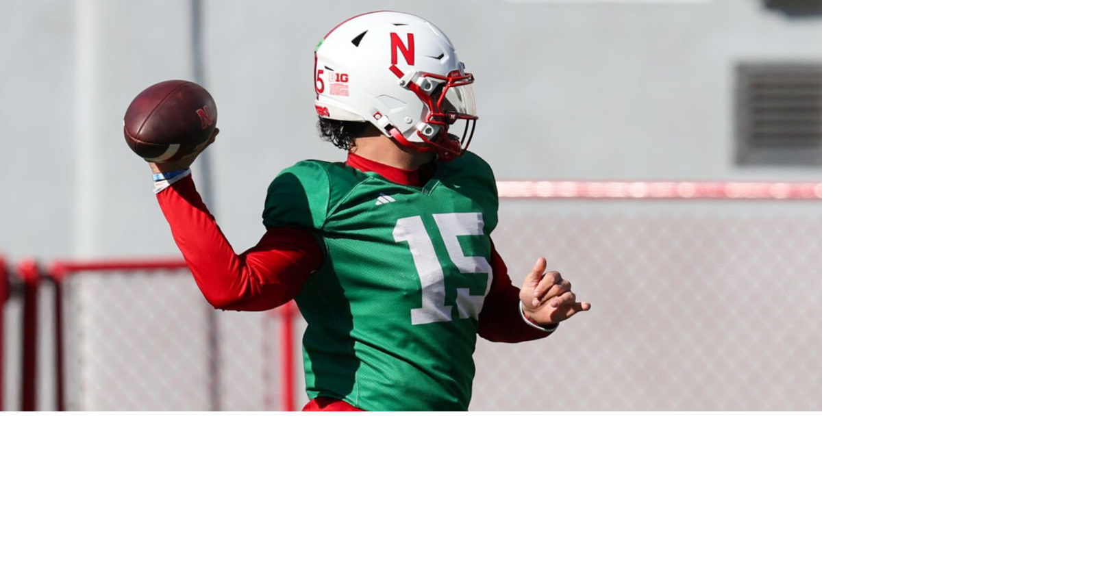 Husker notes: Dylan Raiola '10 steps ahead,' transfer set for visit