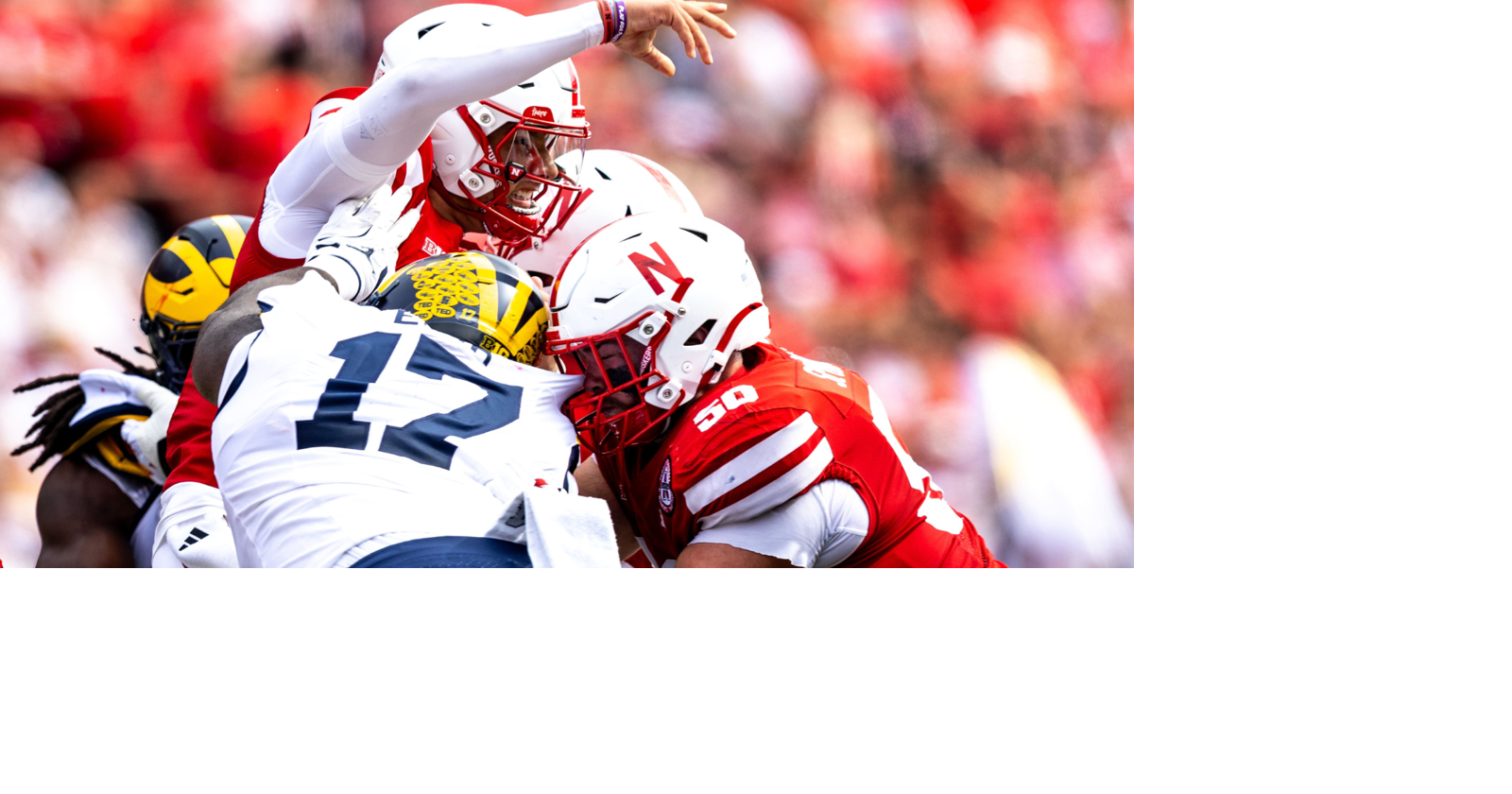 Tom Shatel: Michigan was a wake-up call for Nebraska's offensive line