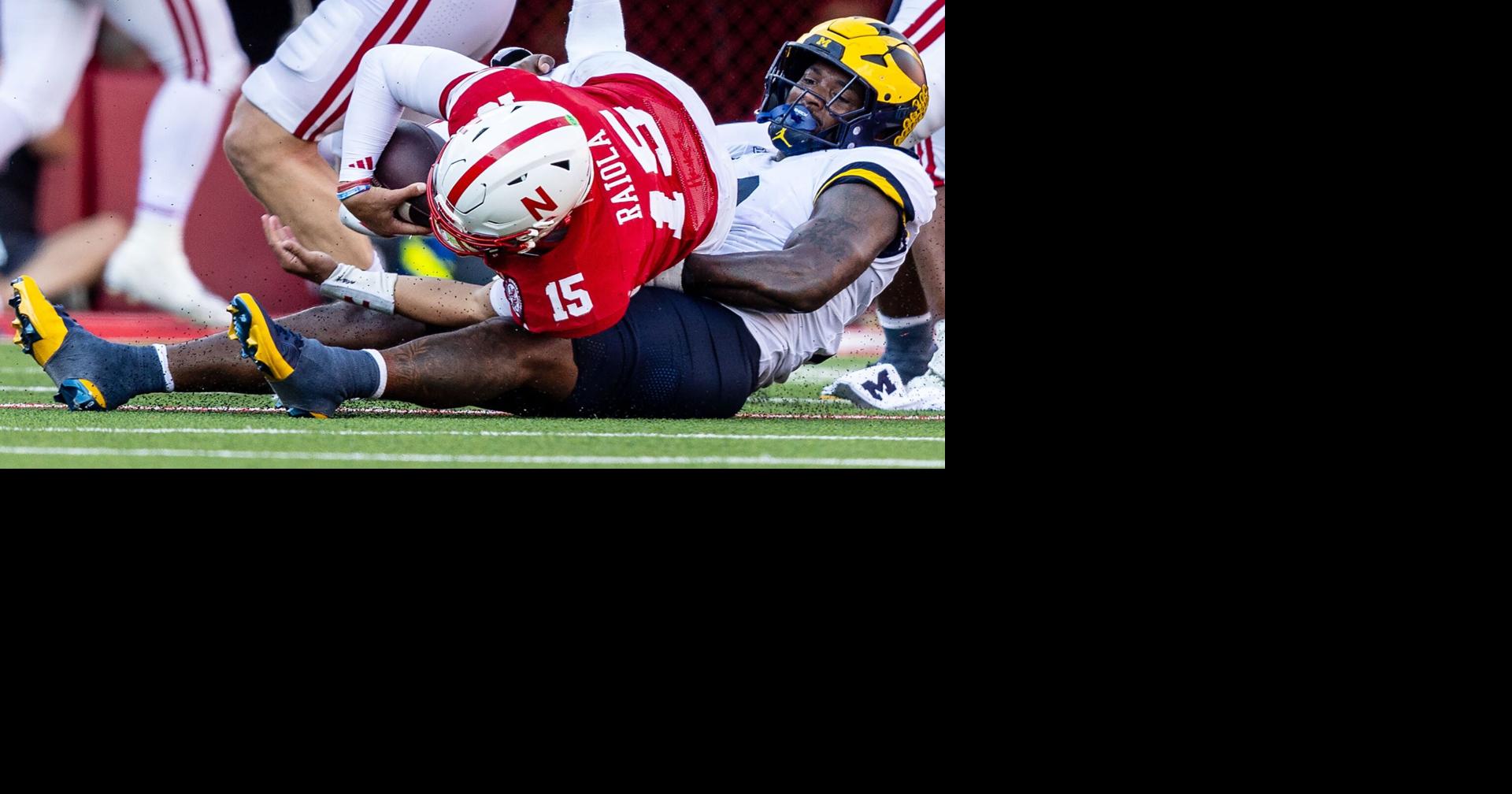 Nebraska vows to learn from 7 sacks and red-zone struggles against Michigan