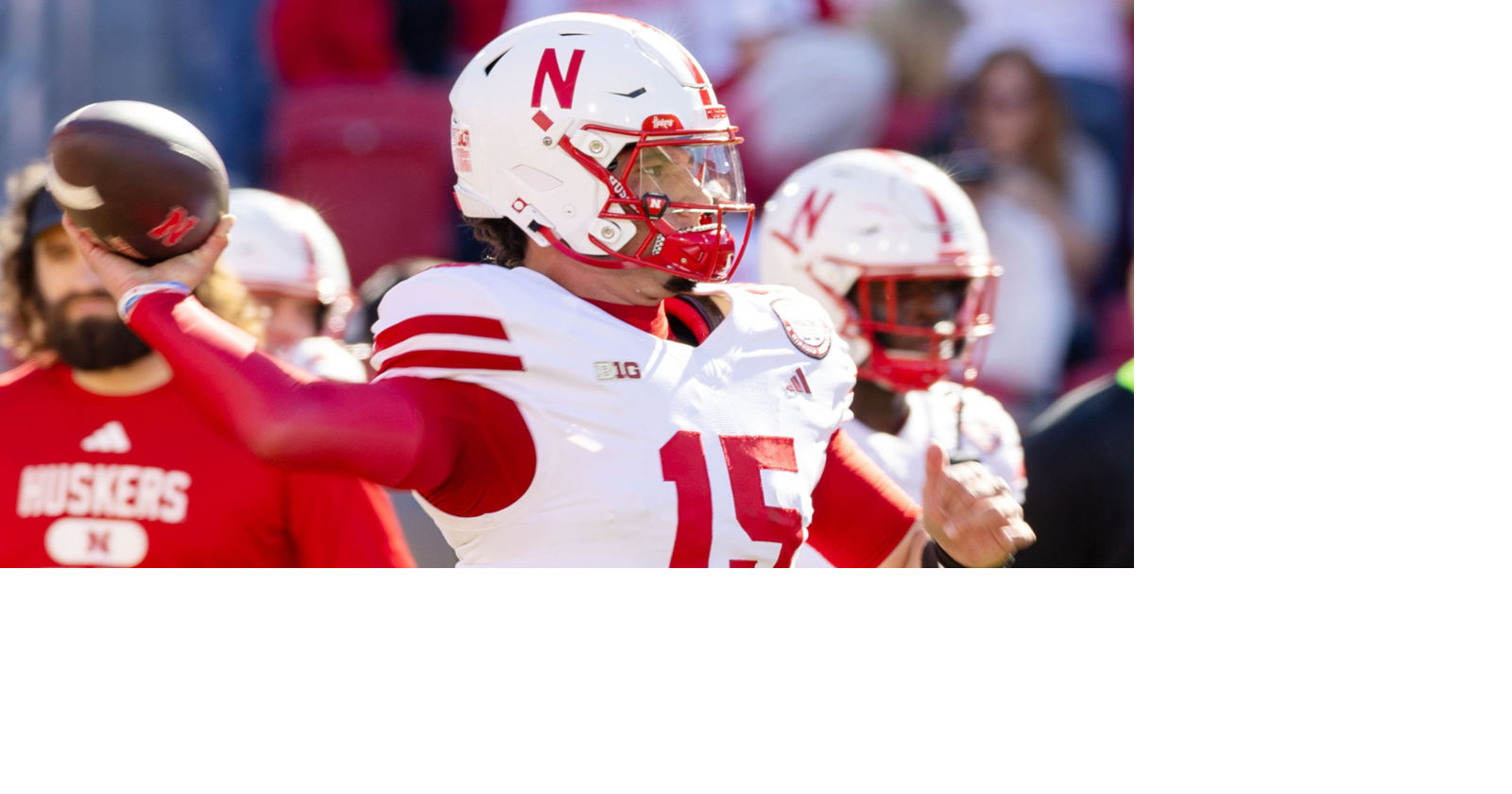 Dylan Raiola on Dana Holgorsen simplifying Nebraska's offense