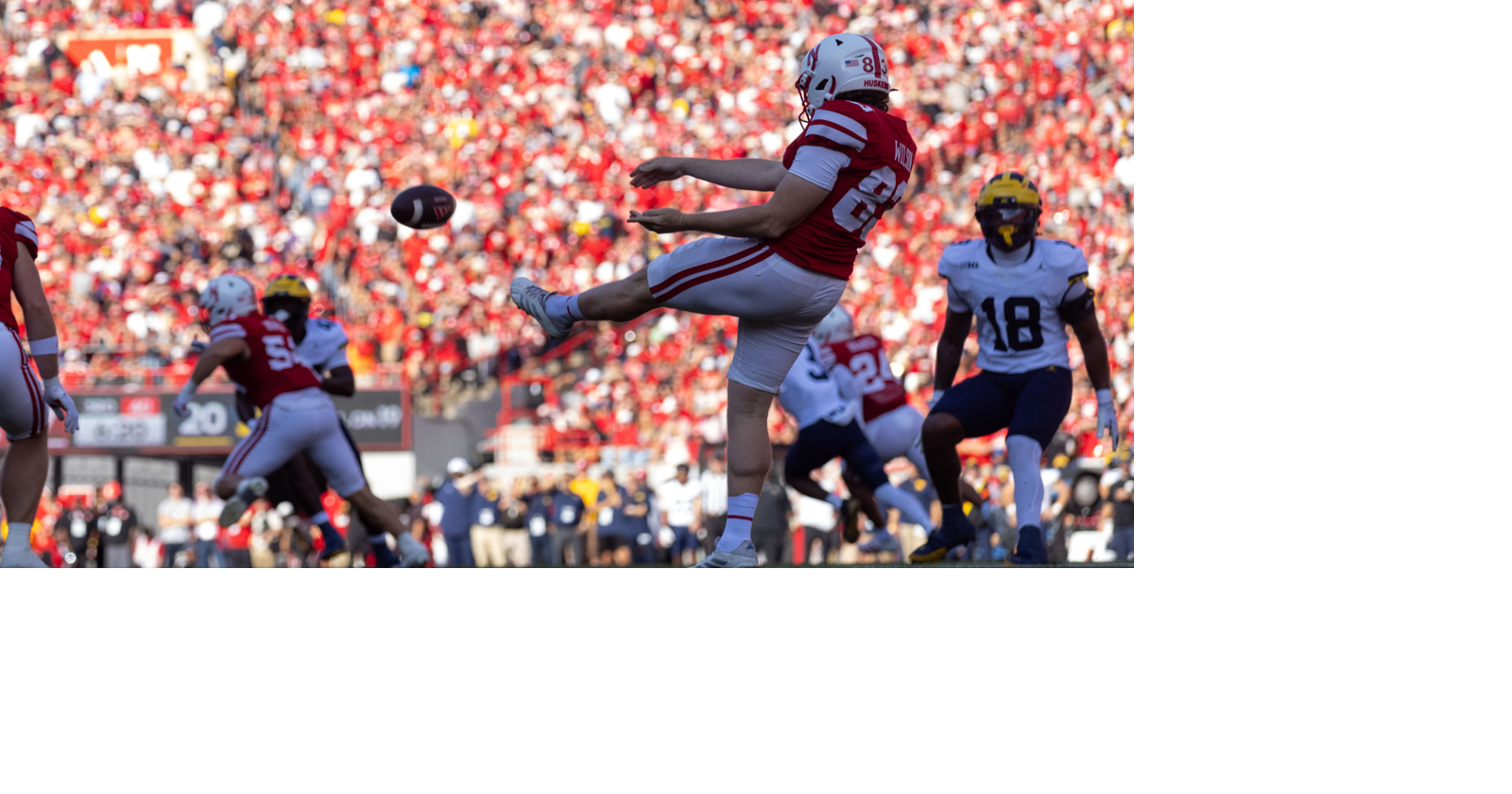 Nebraska's Archie Wilson talks his 'bittersweet' return to punting for ...