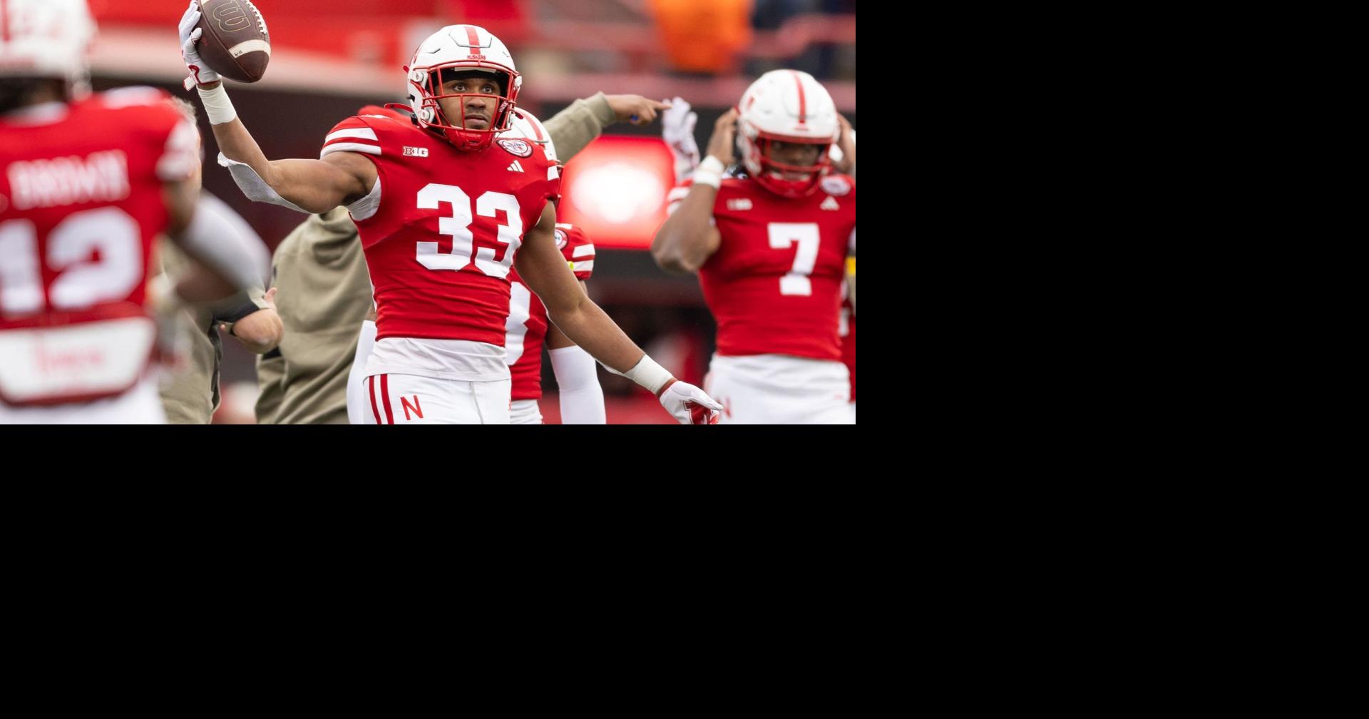 Javin Wright secures second interception in Nebraska's loss