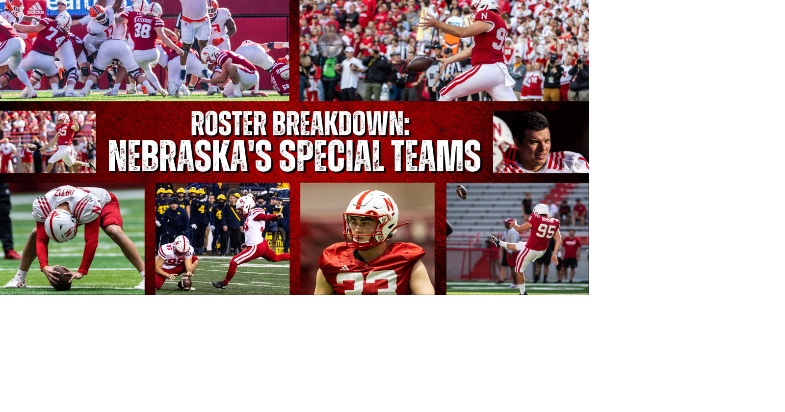 Breaking down Nebraska football's special teams