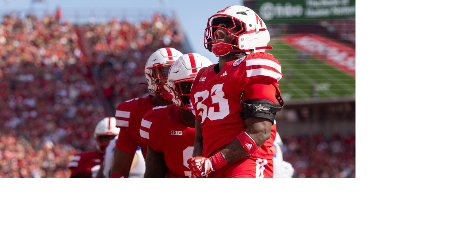 Marques Watson-Trent sets tone early for Nebraska with 6-yard sack