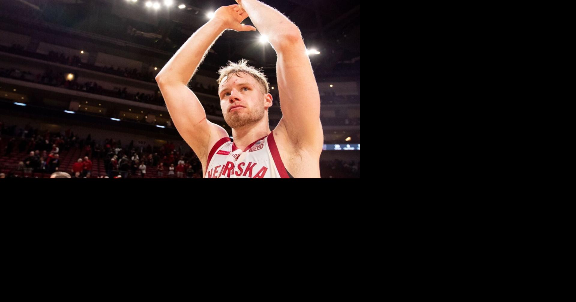 Nebraska men's basketball forward Rienk Mast out vs. North Dakota after ...