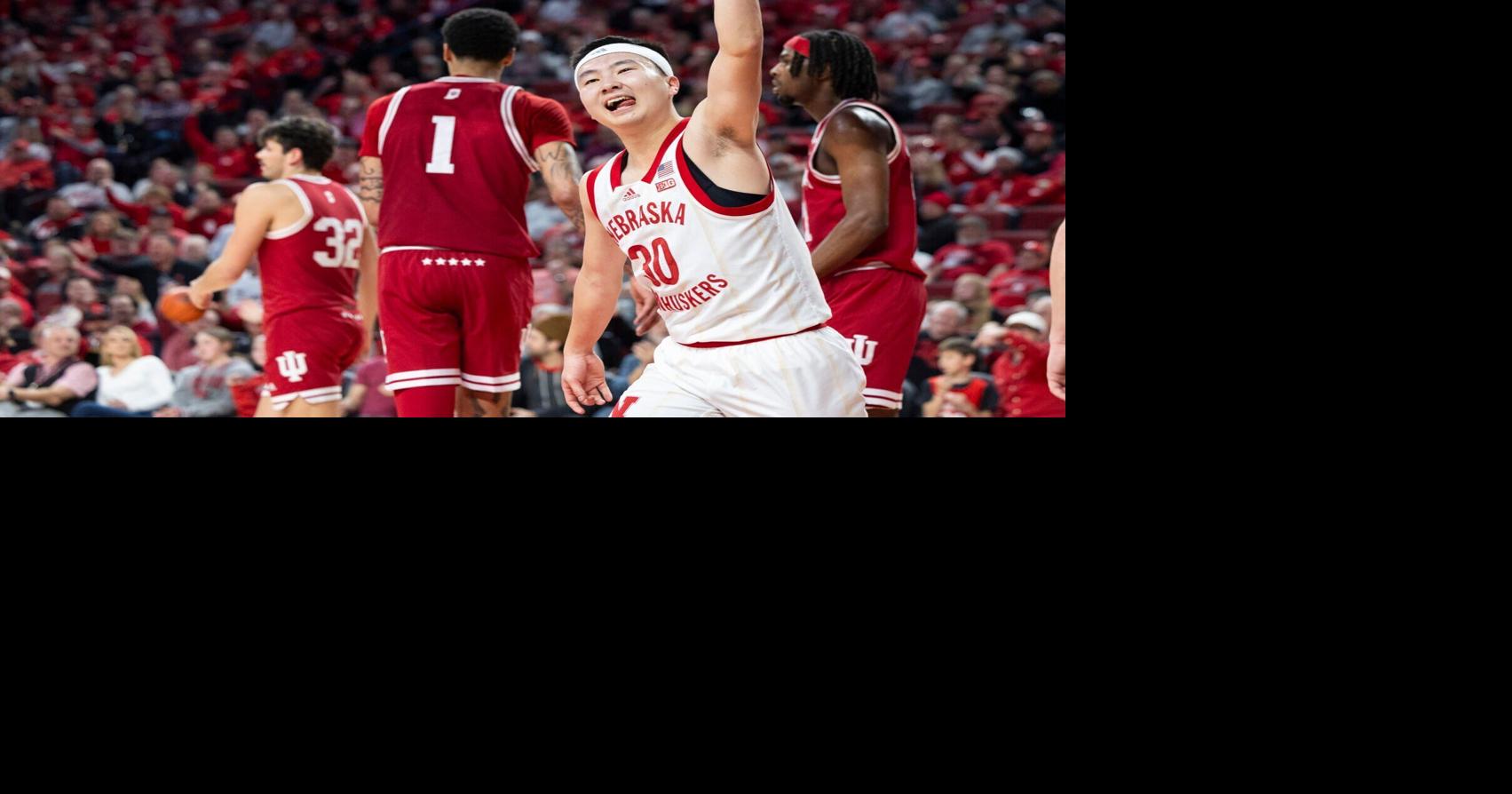 Nebraska men's basketball defeats Indiana