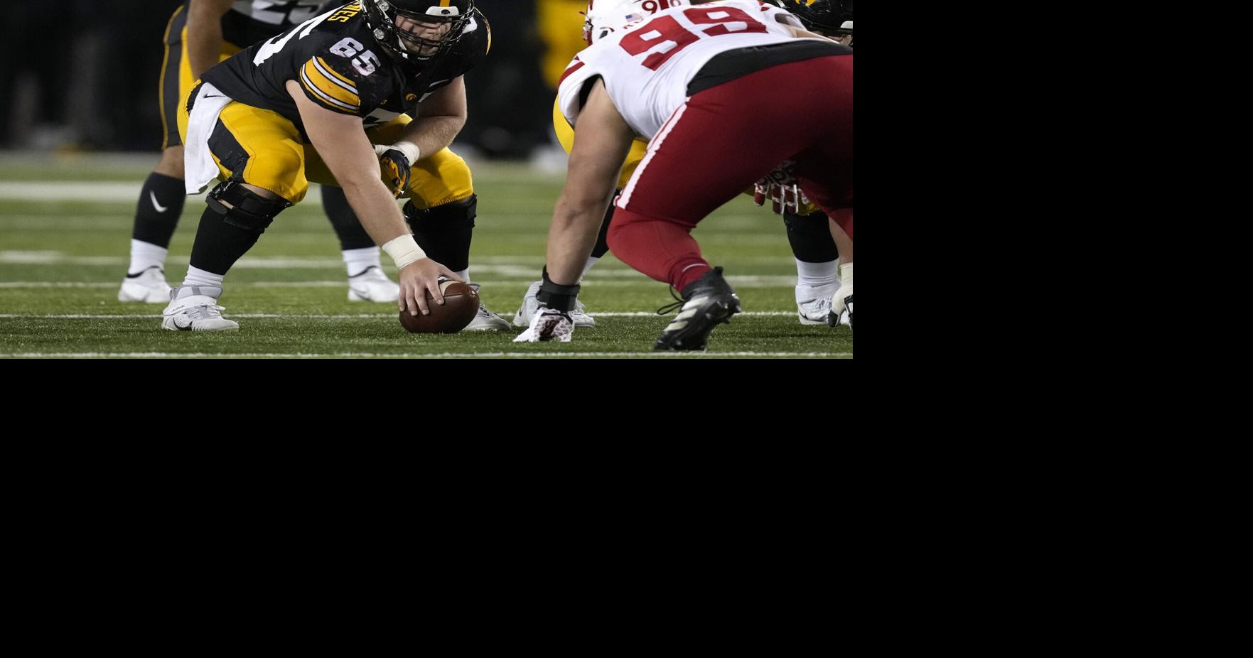 Iowa notes: Excitement builds for second year of Logan Jones at center