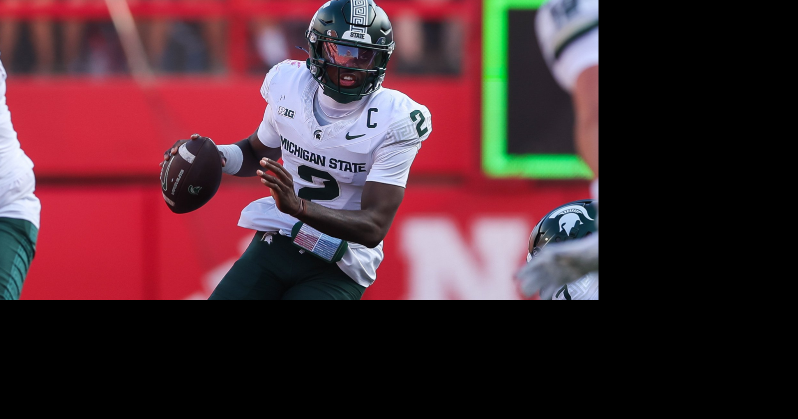 Breaking down Nebraska's plan for defending Michigan State QB Aidan Chiles
