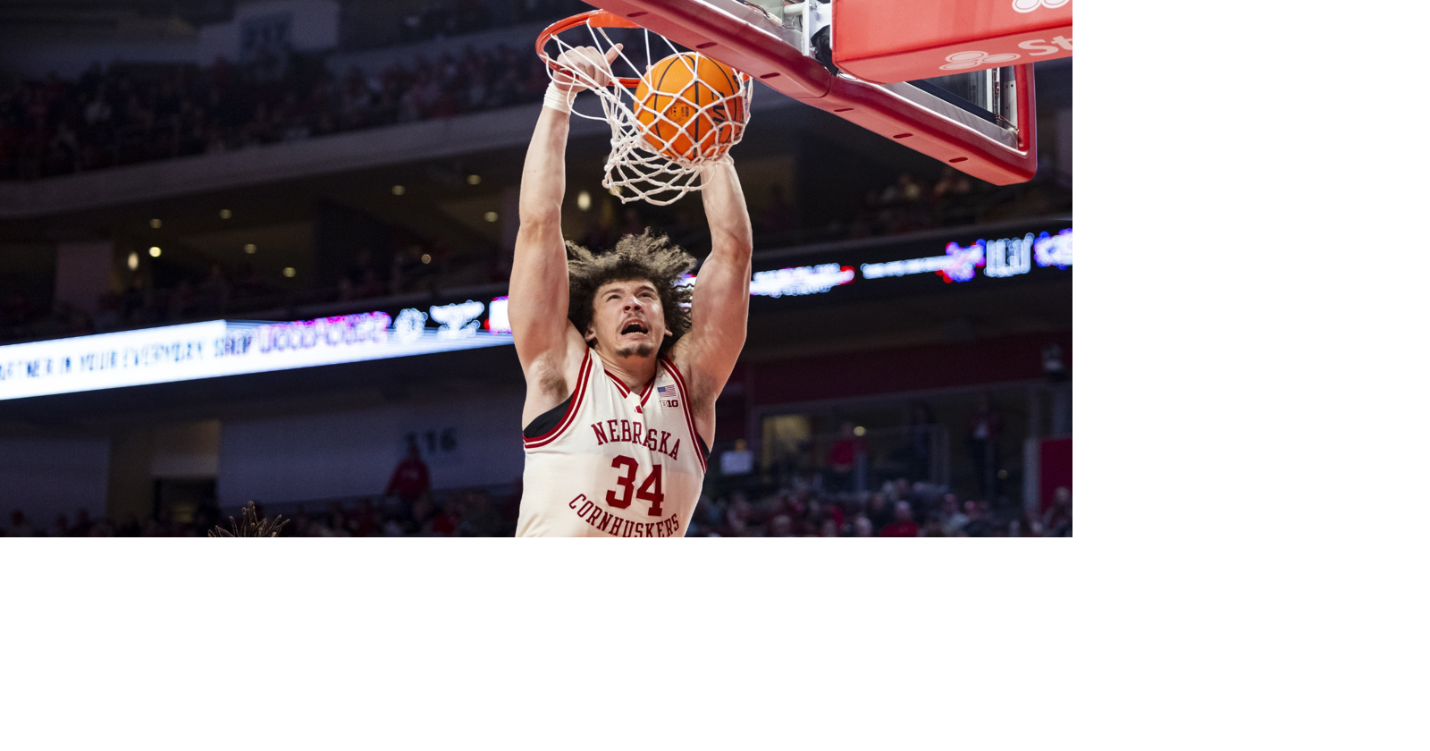 Dunk machine Braxton Meah finds role for Nebraska basketball