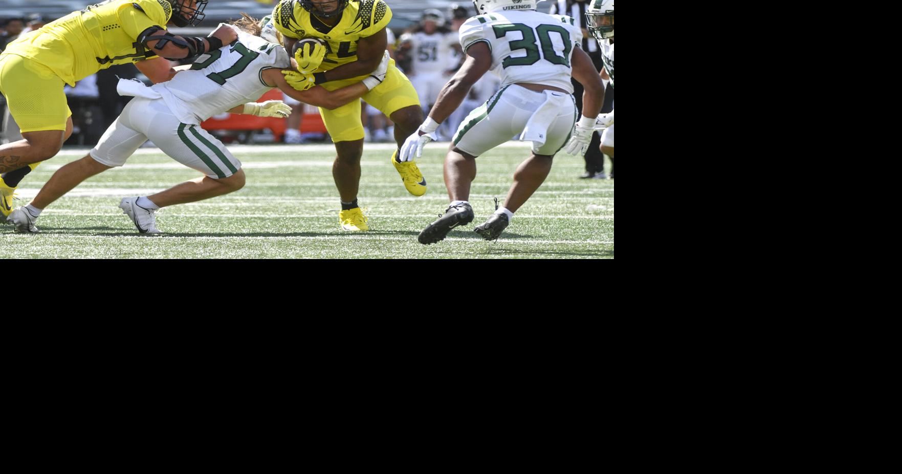 Oregon transfer running back Dante Dowdell commits to Nebraska