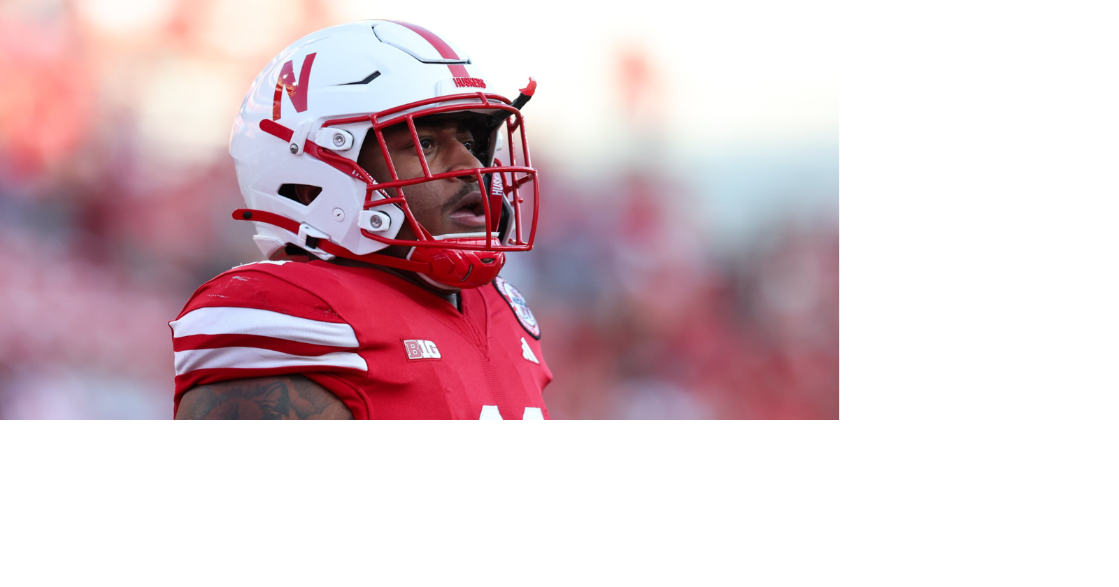 Cameron Lenhardt praises growth of Nebraska defensive linemen