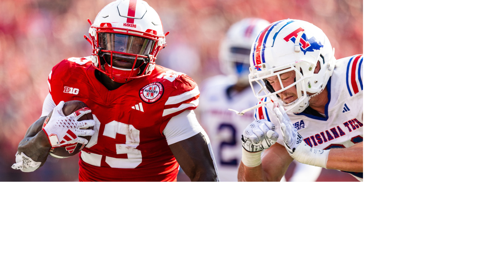 Nebraska's Anthony Grant stars in first start of season