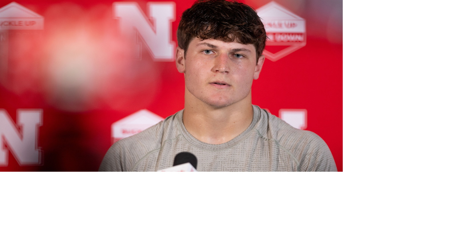 Nebraska's Barret Liebentritt embracing fullback role