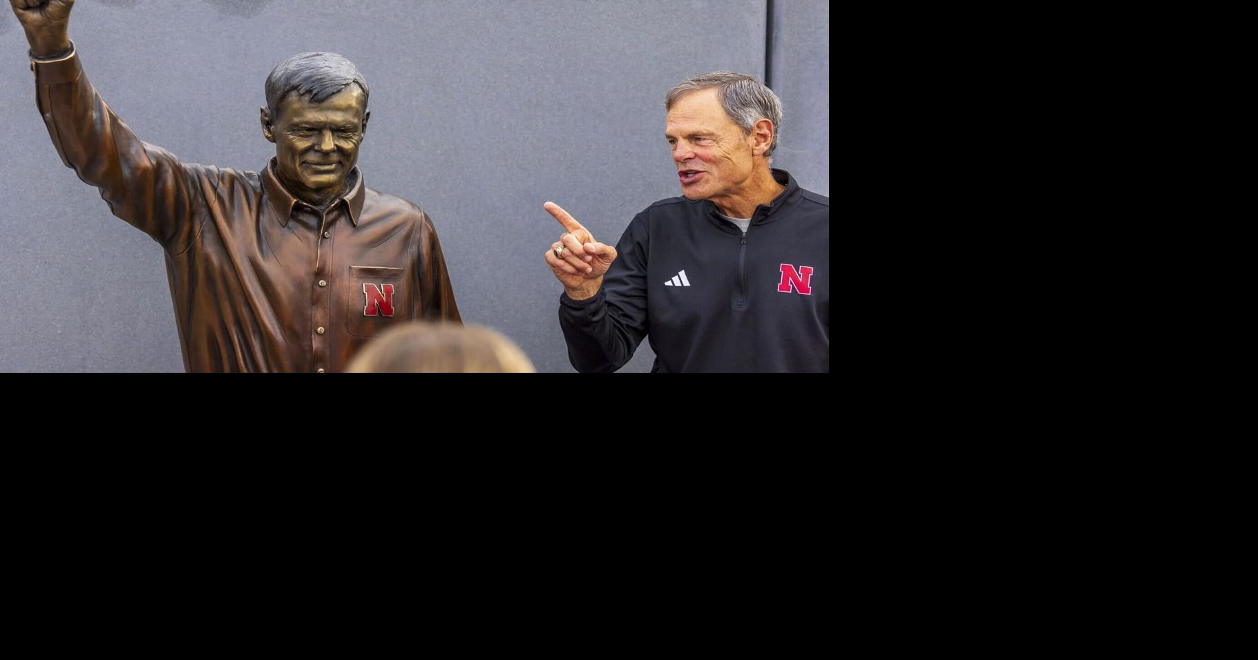 Nebraska honors John Cook with statue at Devaney Center