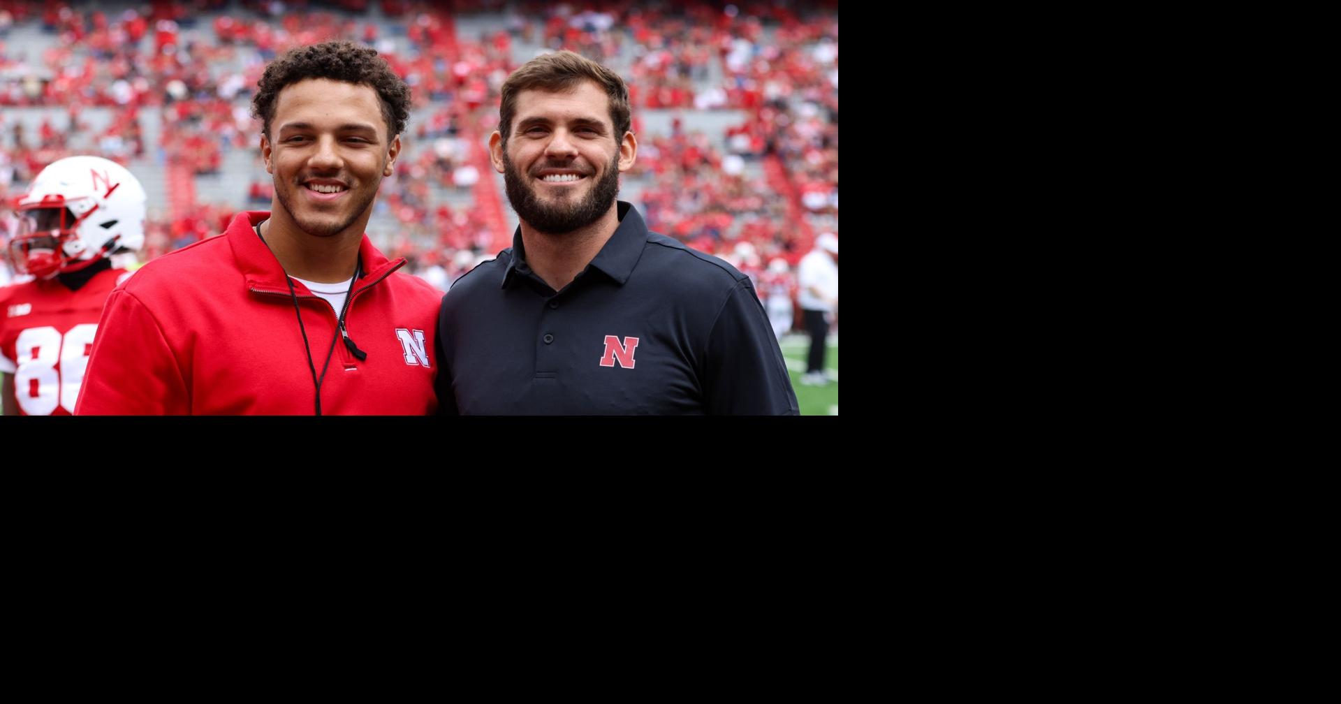 Adrian and Taylor Martinez seen together at Nebraska game