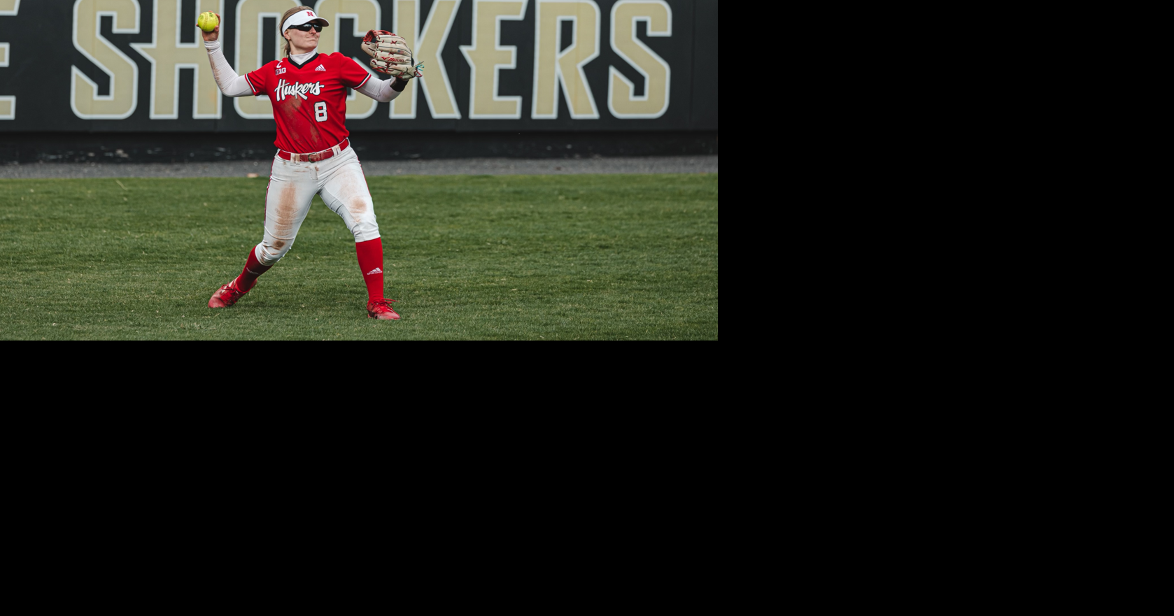 Nebraska softball splits pair of lopsided results at Shocker Classic