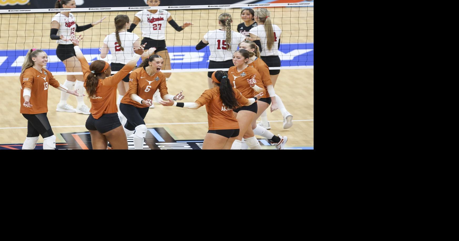 Texas stuns Nebraska volleyball with sweep in championship